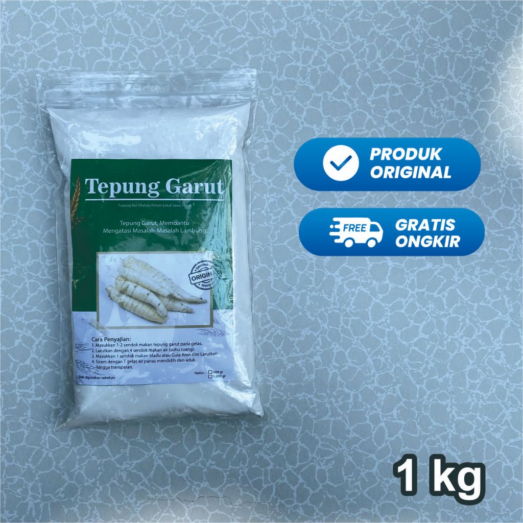 Jual TEPUNG PATI GARUT ASLI 1 kg - Untuk Maag dan Asam Lambung ...