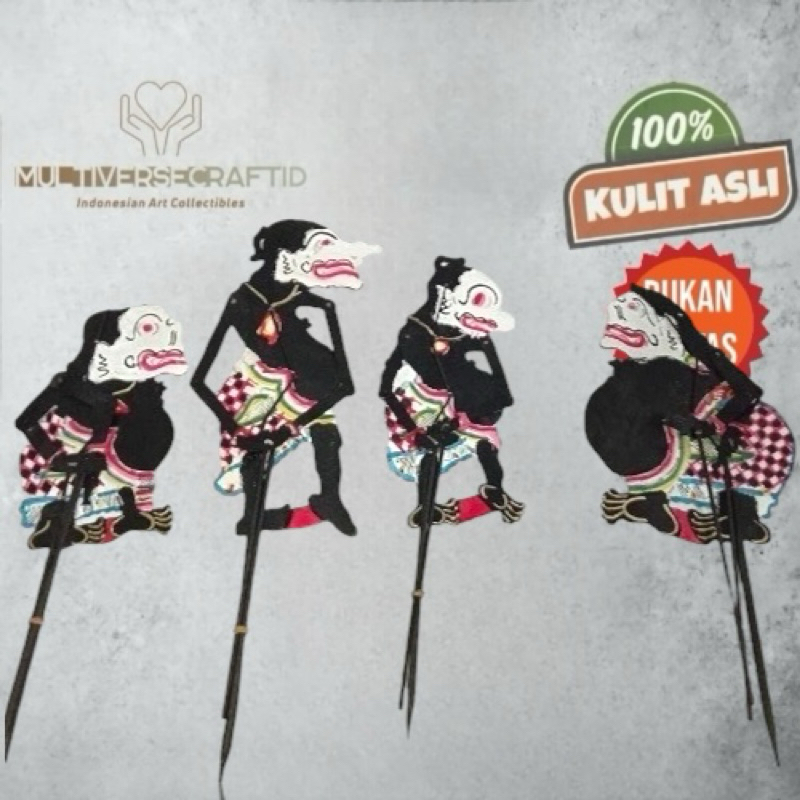 Jual Wayang Purwa Punakawan ( Semar, Gareng, Petruk dan Bagong/Bawor ...