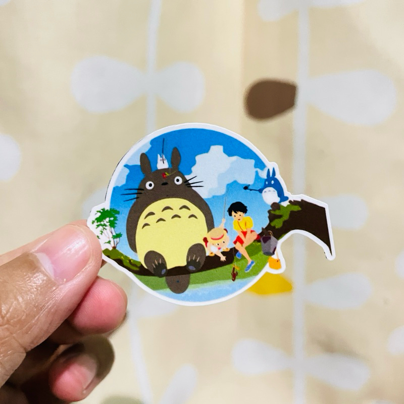 Jual Stiker TOTORO | Stiker Ghibli | Stiker Japan | Stiker Laptop ...
