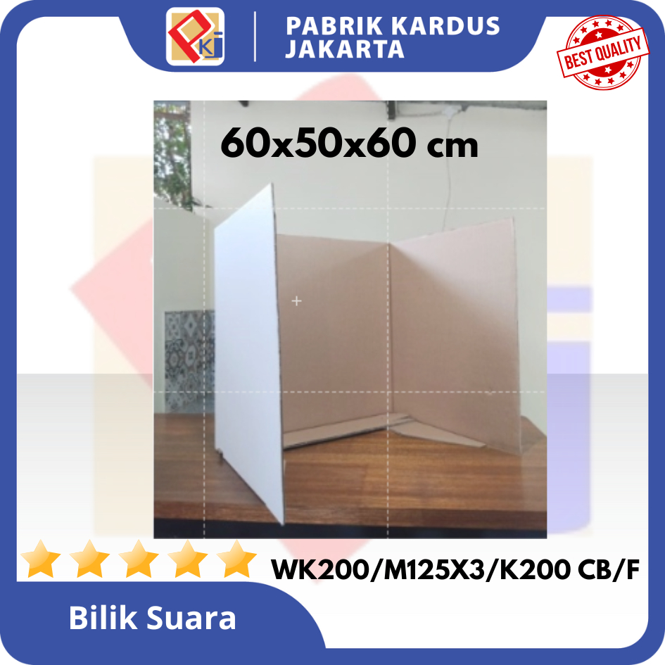 Jual BILIK SUARA UK 60x50x60 CM ( Minimal 3 PCS ) DOUBLE WALL | Shopee ...