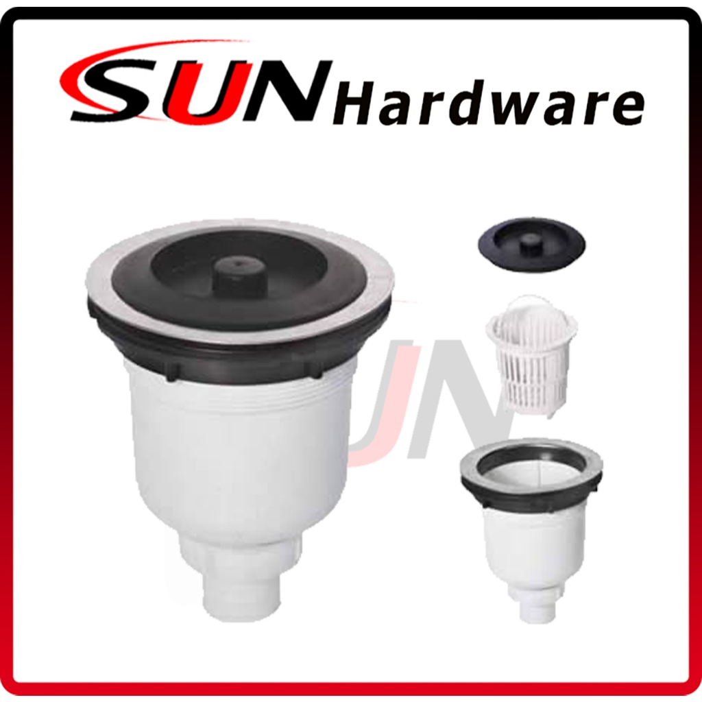 Jual Afur Saringan Wastafel Bak Cuci Piring Plastik PVC Avur Apur ...