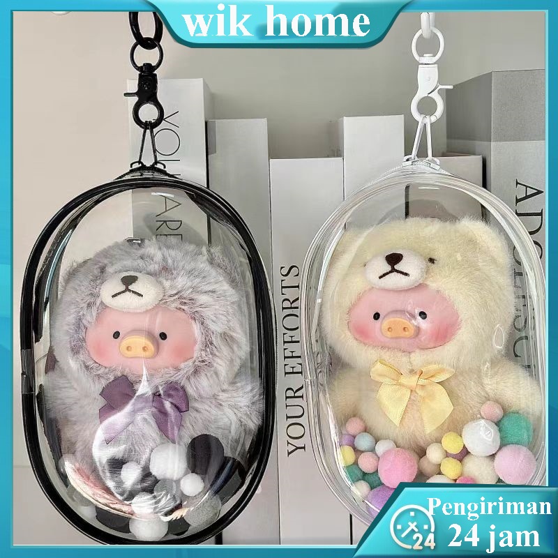 Jual [ready stock]Tersedia pouch Teddy Lulu The PIGGY, labubu, upset ...