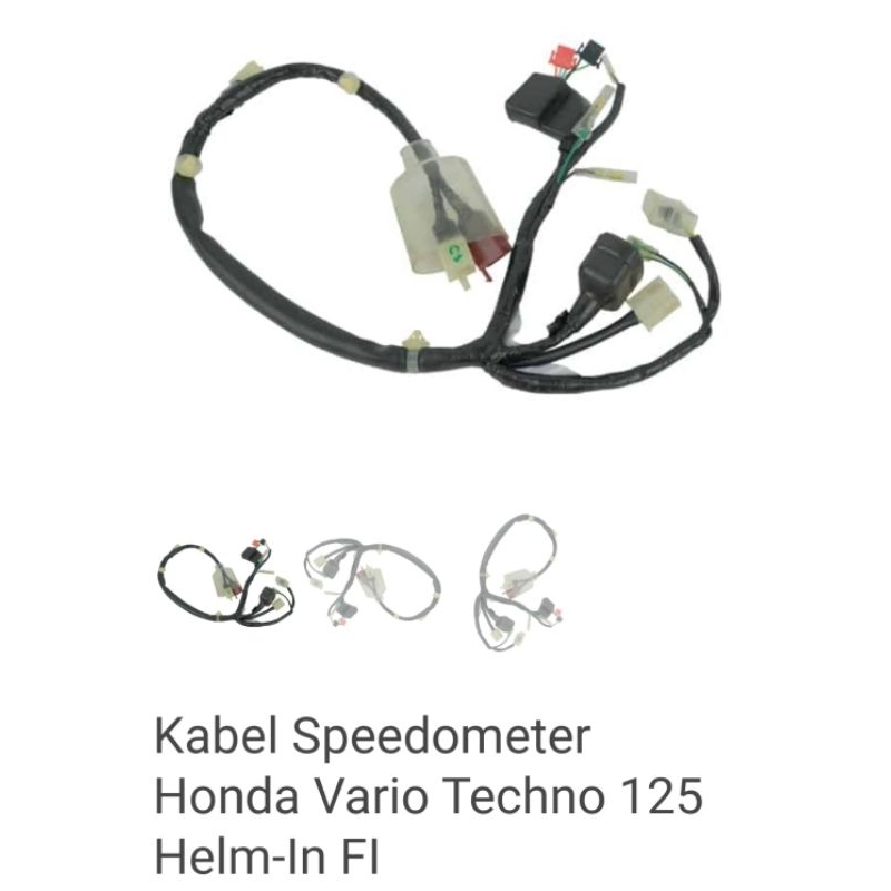 Jual Sub Harness Speedometer Kabel Body Bagian Speedometer Honda Vario ...