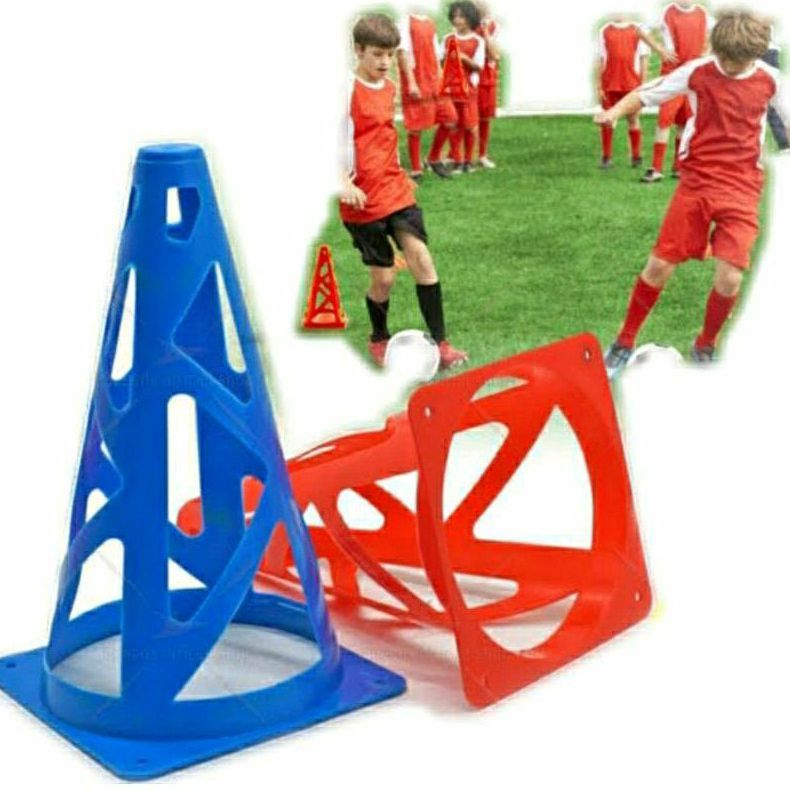 Jual POTENCE CONE / CONES KERUCUT LENTUR UNTUK LATIHAN OLAHRAGA FUTSAL ...