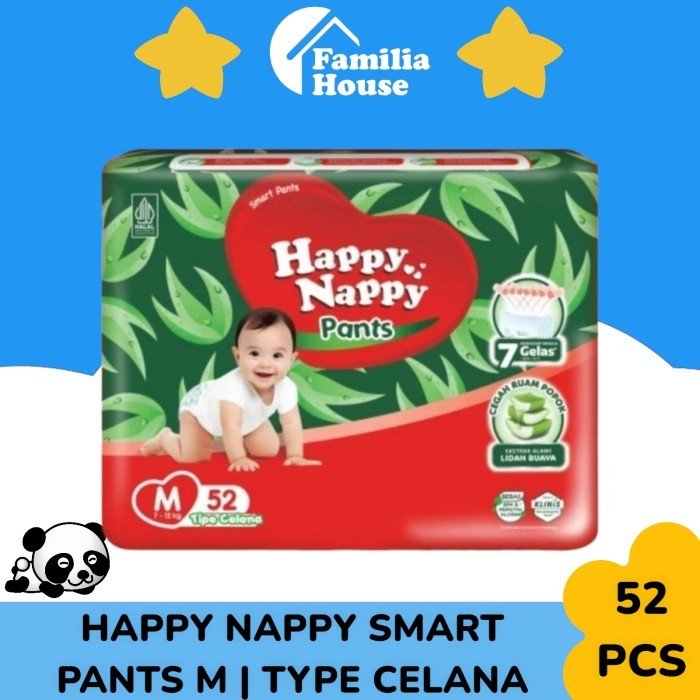 Jual Happy Nappy Smart Pantz M52 | Shopee Indonesia