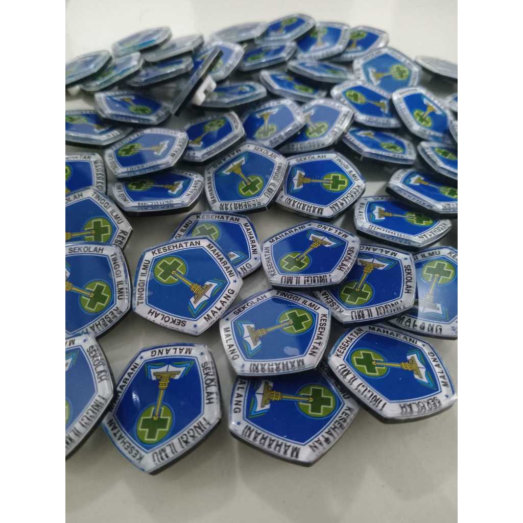 Jual Pin logo kampus organisasi Custom request desain | Shopee Indonesia