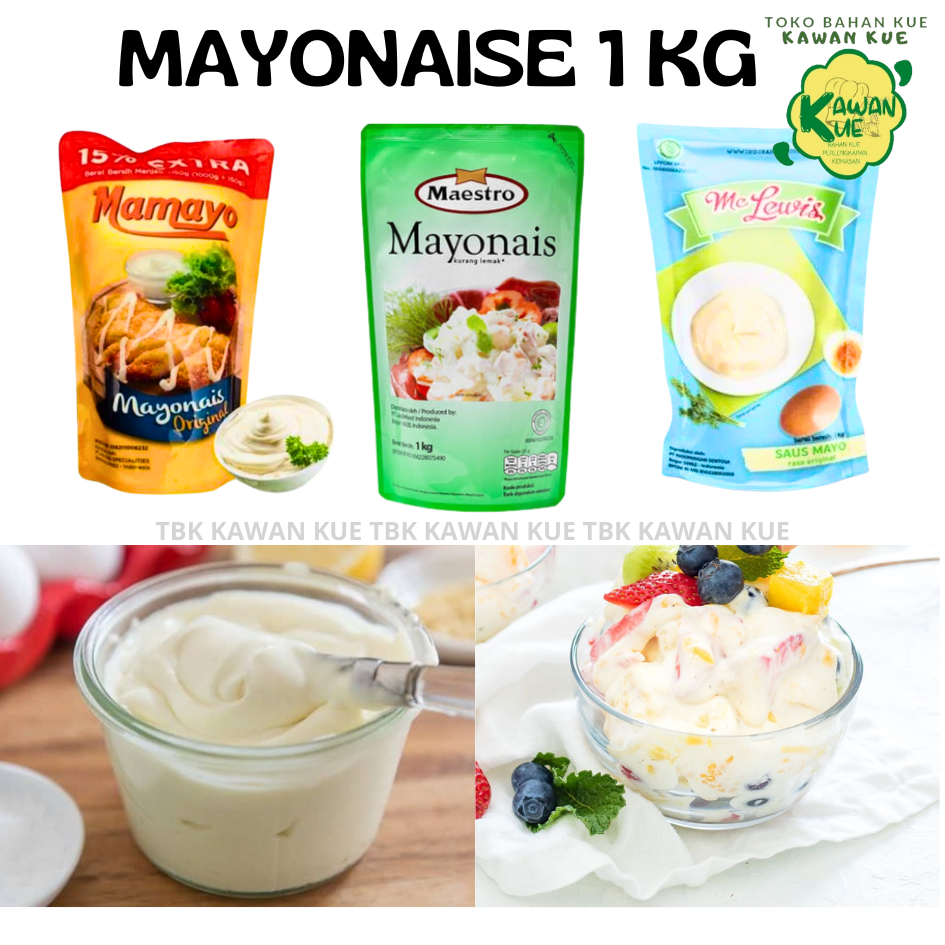 Jual Mayonaise Kemasan 1 kg / Saus Mayonaise - Maestro Mayo - Prochiz ...
