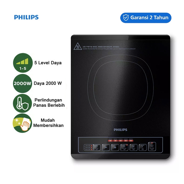 Jual Philips Induction Cooker HD4902 | HD 4902/60 Kompor Listrik ...