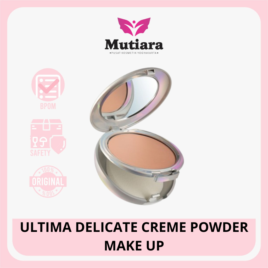 Jual ULTIMA DELICATE CREME POWDER MAKE UP | Shopee Indonesia