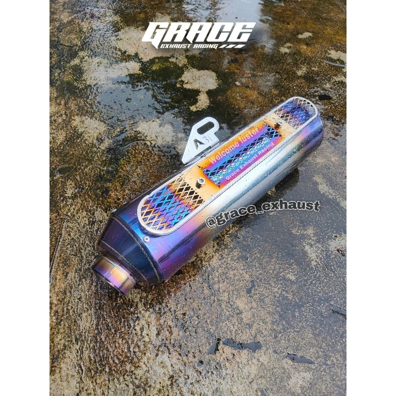 Jual knalpot standar racing ala ala luster original Grace type sr3 ...