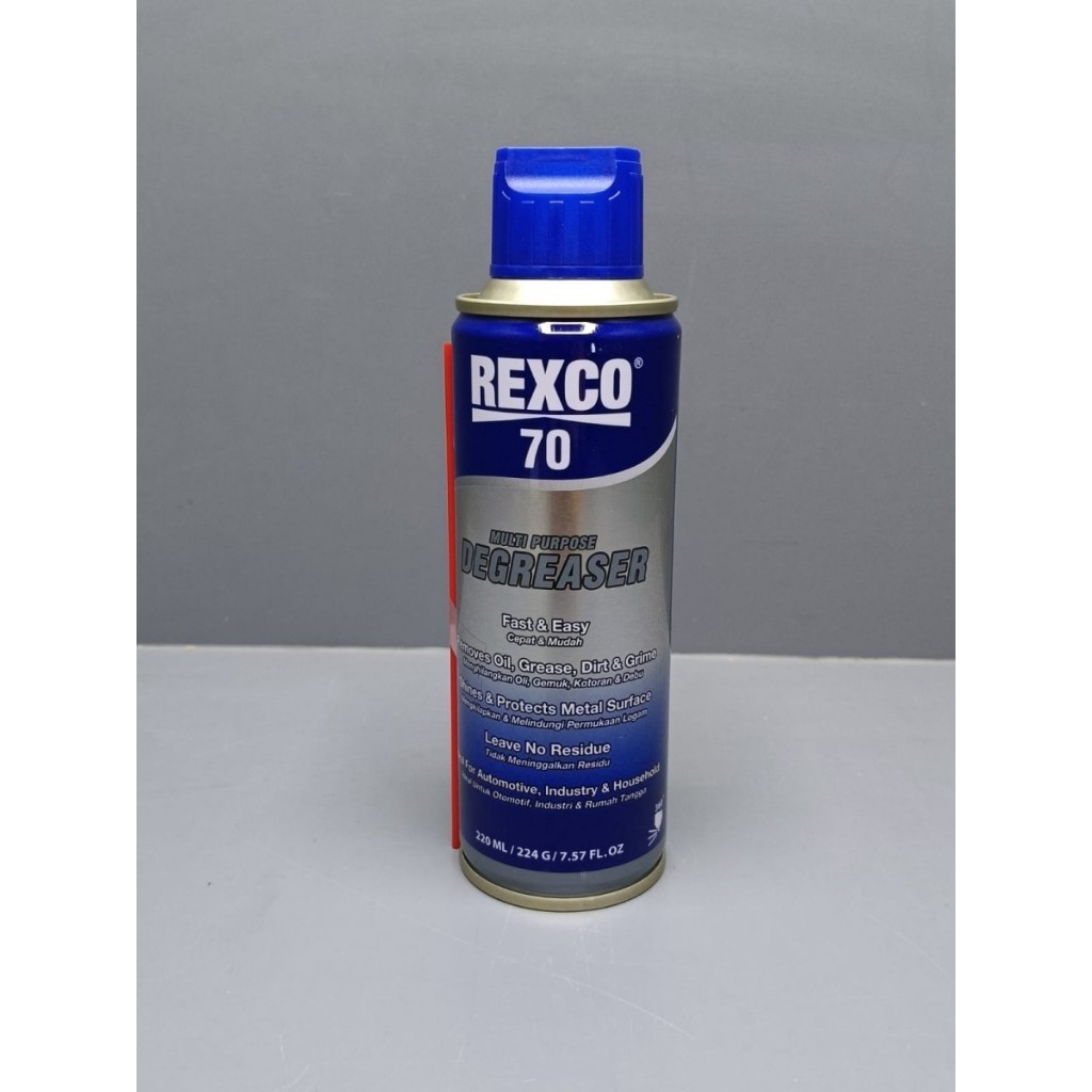 Jual REXCO 70 220 ml Degrease Pelumas Gemuk Serba Guna WD | Shopee Indonesia