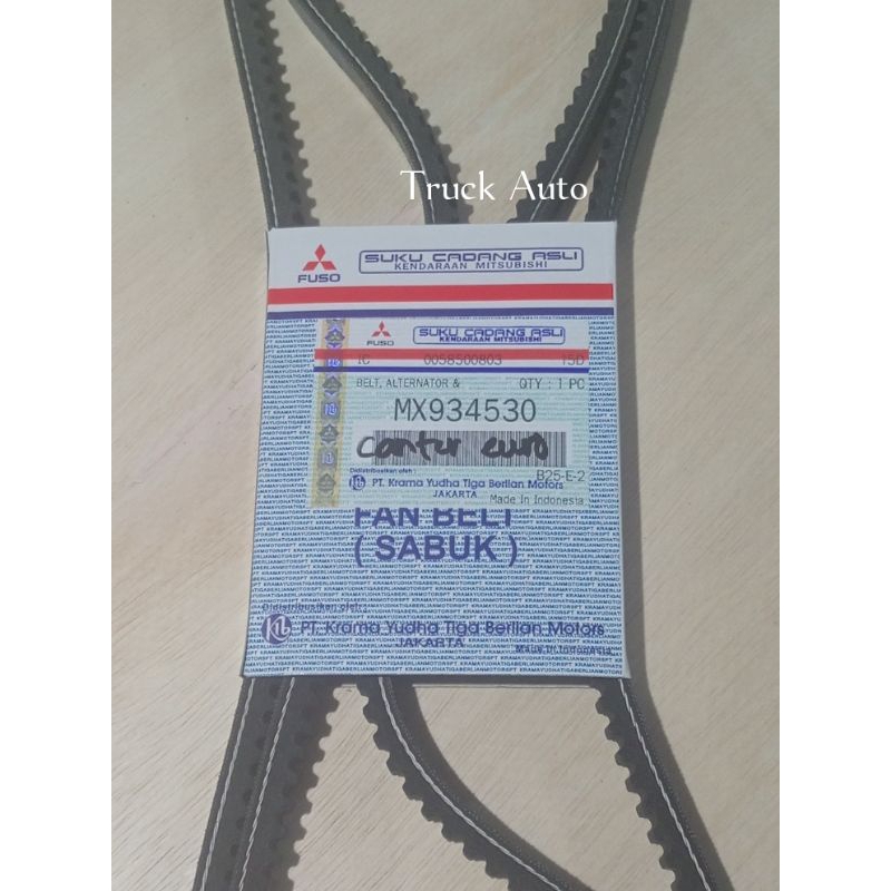 Jual KTB Tali Kipas Fan Belt Sabuk Mitsubishi New Canter Euro 4 MX934530 | Shopee Indonesia