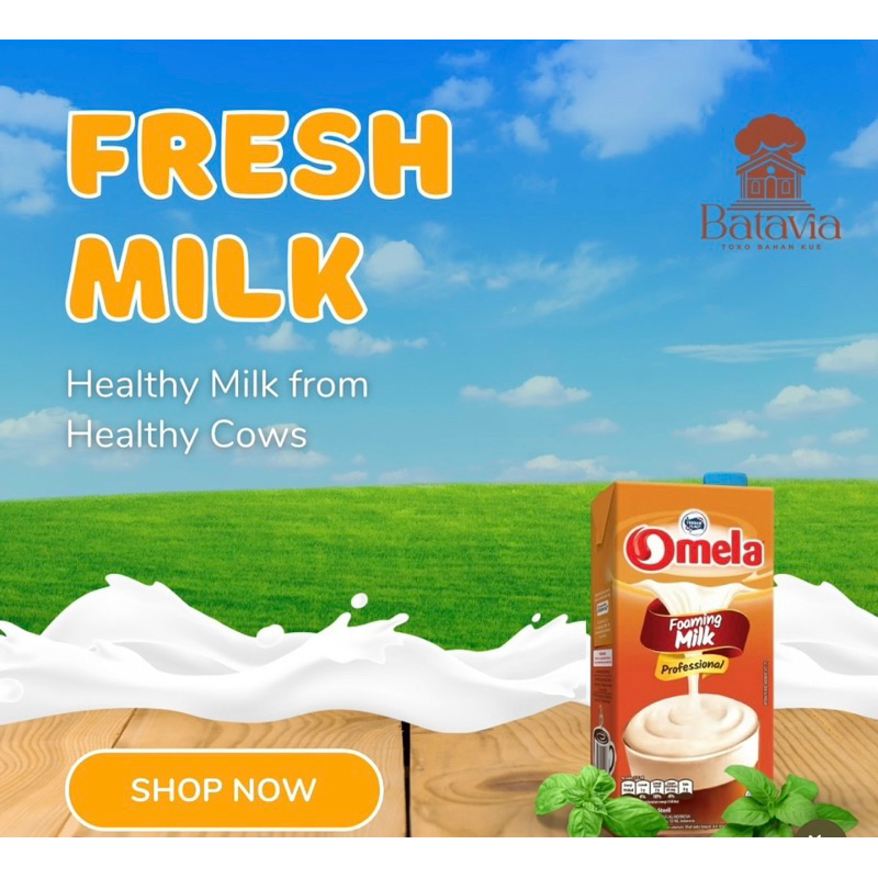 Jual OMELA FOAMING MILK 1000 ML | Shopee Indonesia