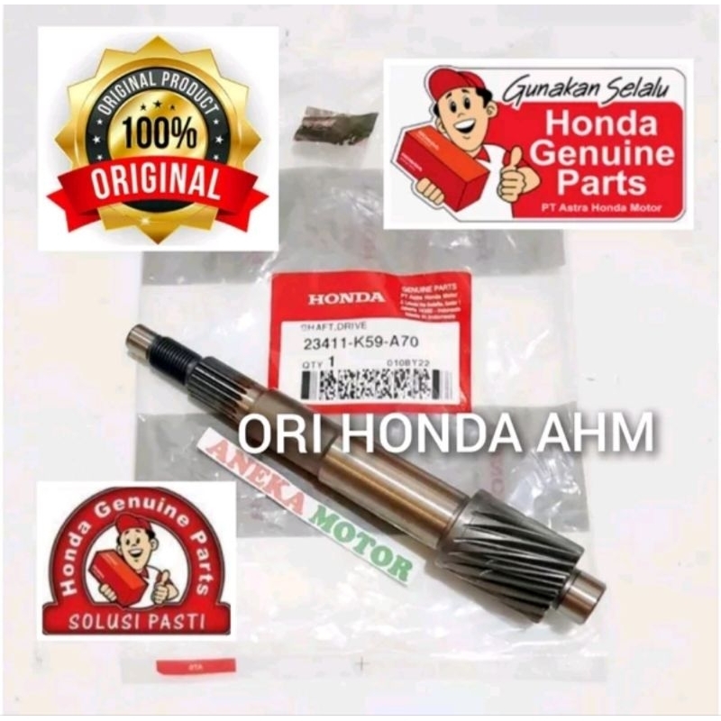Jual 23411 K59 A70 AHM As Pully Puly Honda Vario 150 eSP K59J 100% Original Honda AHM | Shopee ...