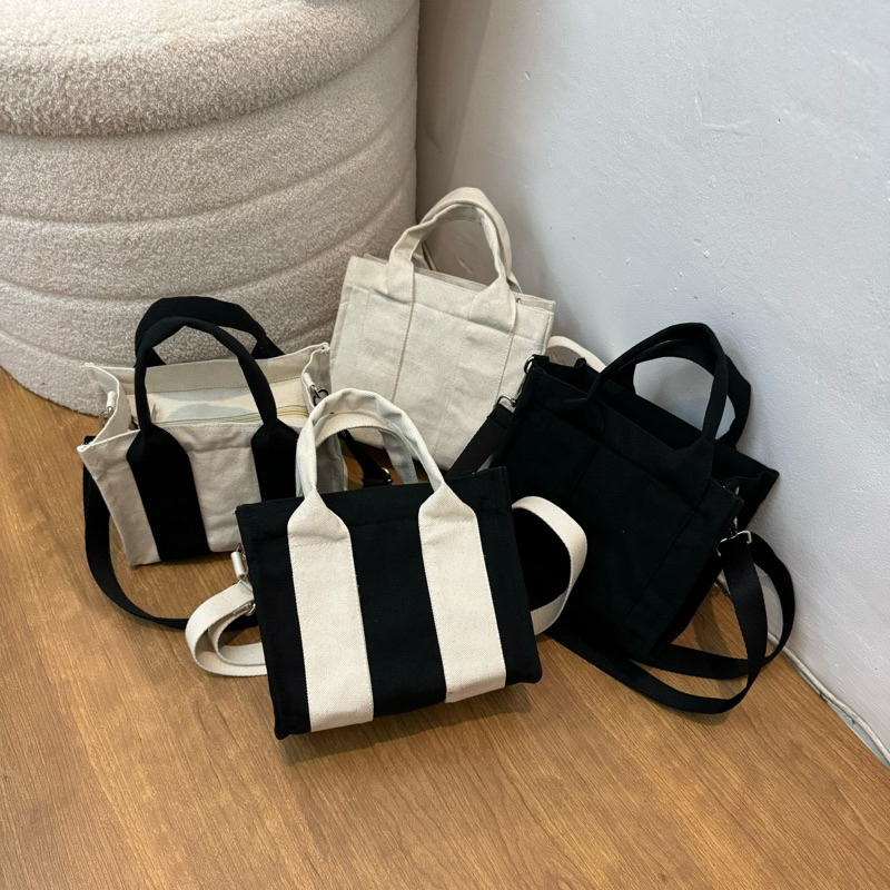 Jual TERAKOTAS MICRO SIZE / CANVAS MINI SLING BAG / TAS MINI SELEMPANG ...