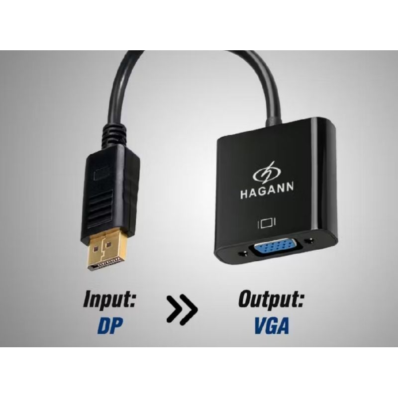 Jual Converter Display Port to VGA Kualitas bagus | Shopee Indonesia