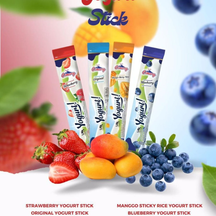 Jual Cimory Yogurt Stick 40gr Semua Varian Rasa Brown Sugar Original ...