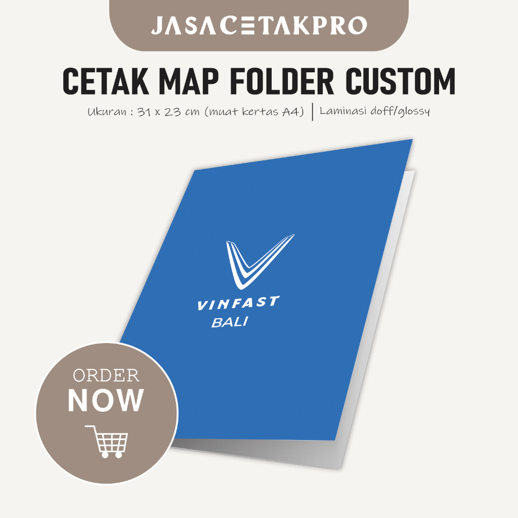 Jual Cetak Map Folder Perusahaan Custom A4 Kertas Art Carton Map lipat ...