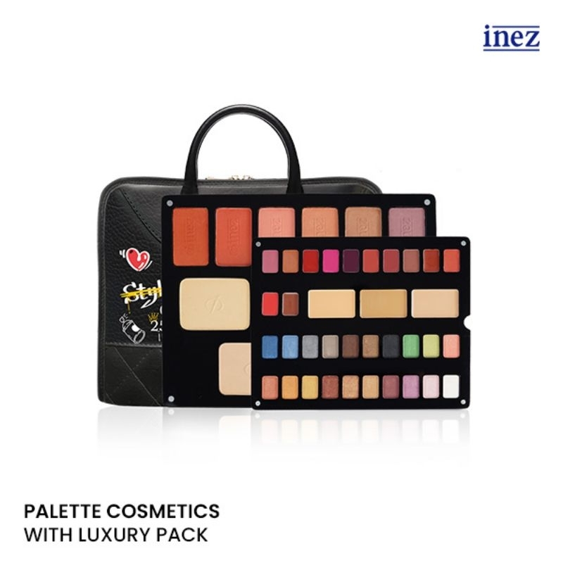 Jual inez pallete luxury/paket make up lengkap | Shopee Indonesia