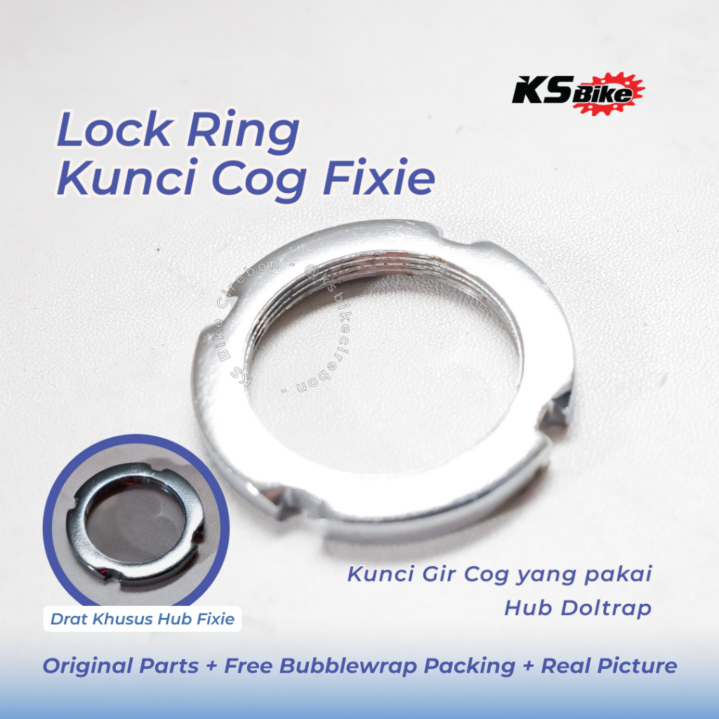 Jual Lockring Gir Fixie OXO | Pengunci Cog Sprocket Sepeda Fixie ...