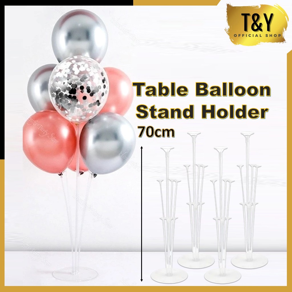 Jual T&Y Table Balloon Stand Holder Stick Cup Standing Balon Tiang ...