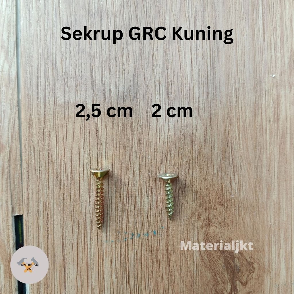 Jual Sekrup GRC kalsi Board Kuning 6 x 3/4 Inch 6 x 1 Inch Eceran Ecer ...