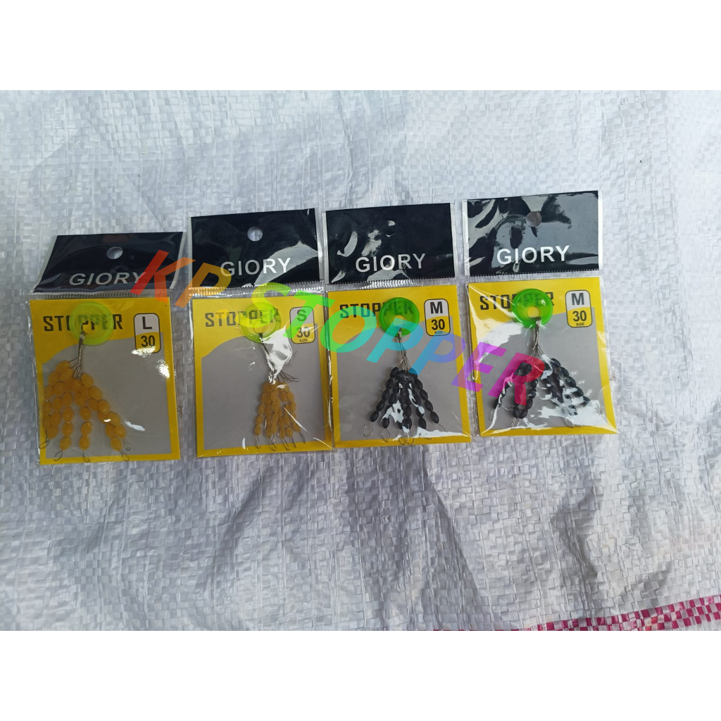Jual GIORY Stopper Batang Float Orca Pancing Alat Pancing Ukuran SS S M ...