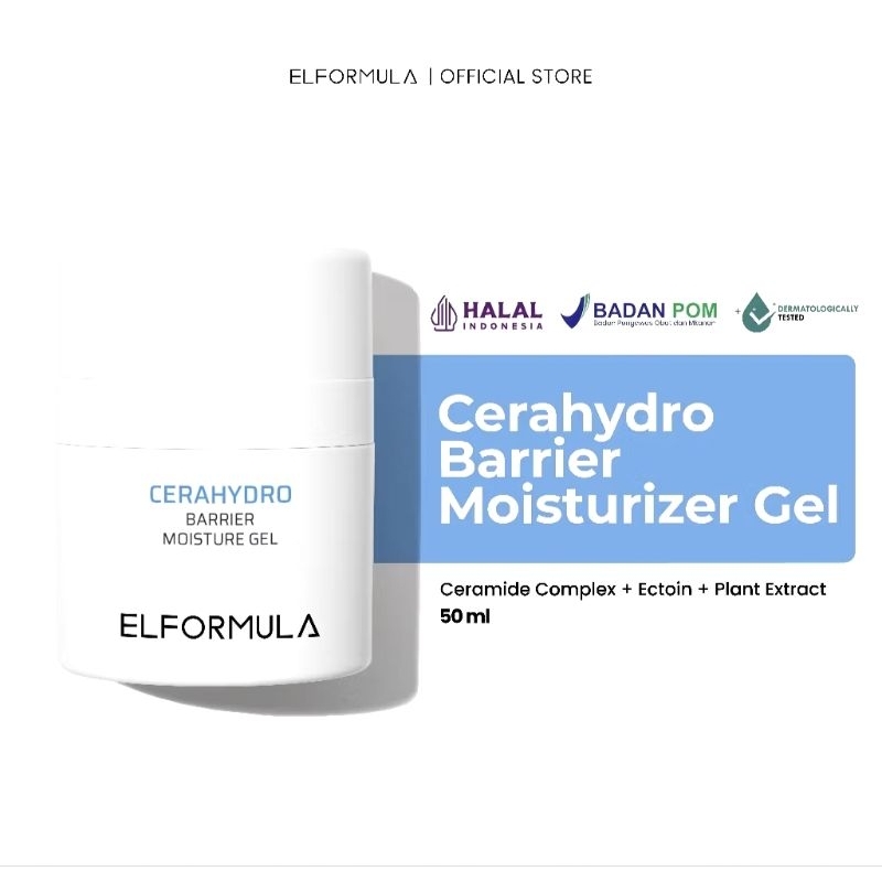 Jual ELFORMULA CERAHYDRO BARRIER MOISTURIZER GEL ELFORMULA MOISTURIZER ...
