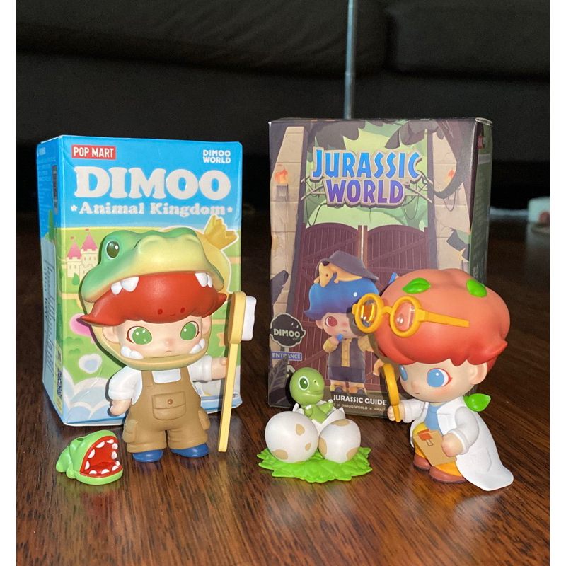 Jual popmart dimoo jurassic world dinosaur egg researcher original ...