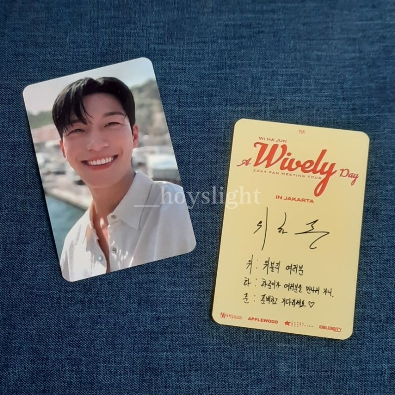 Jual Wi Hajun - A Wively Day in Jakarta Official Photocard PC [2024 Wi ...