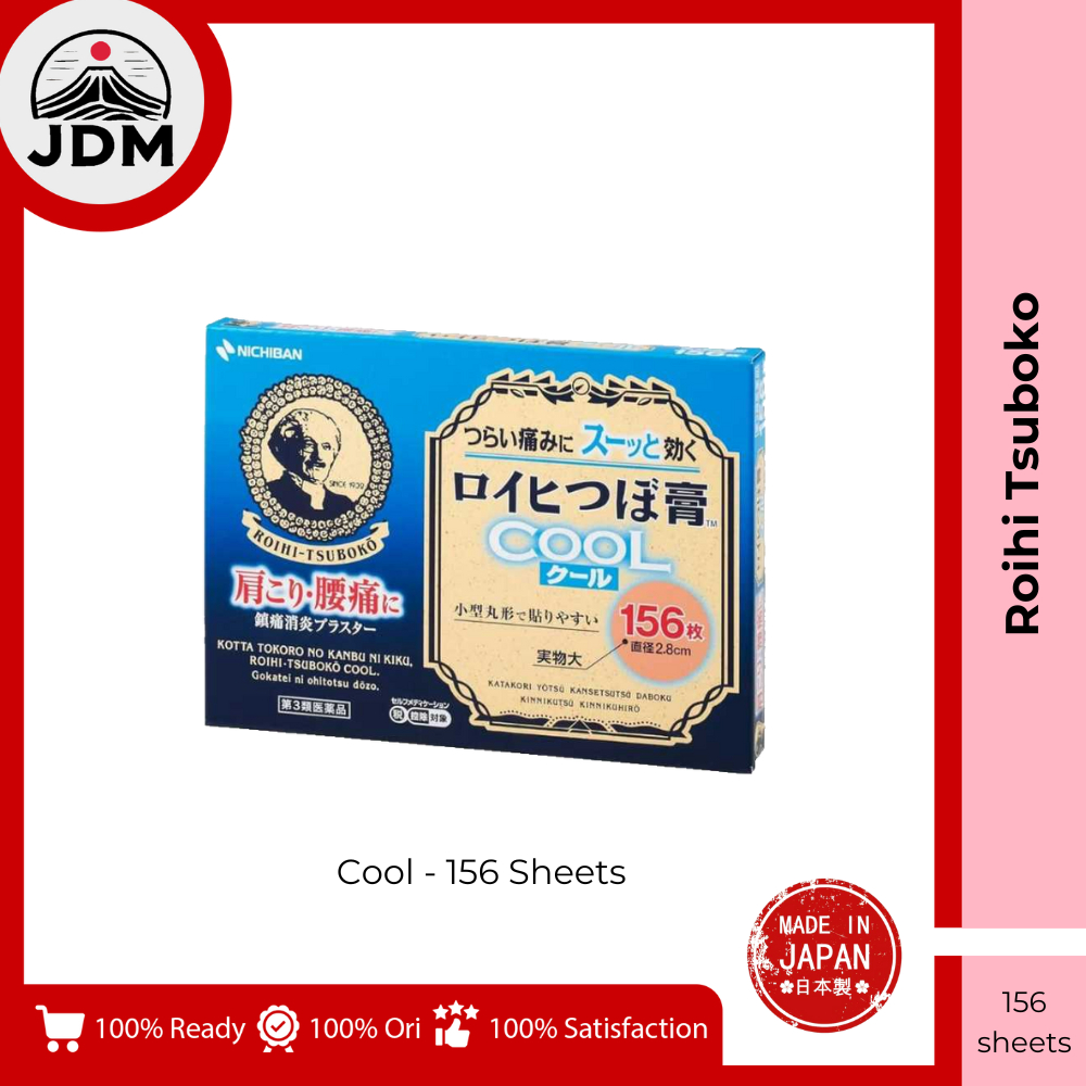 Jual JDM - Roihi Tsuboko Koyo Pain Relief Cool Hot 78 156 100% Original ...