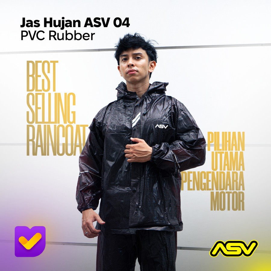 Jual Jas Hujan ASV 04 Original | Shopee Indonesia