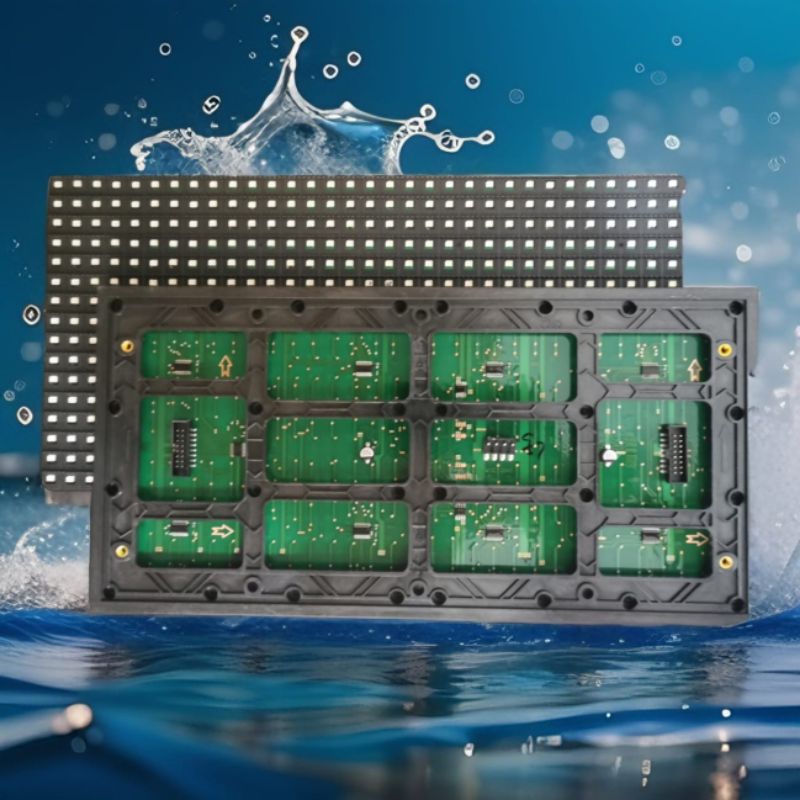 Jual Led running text module p10 biru smd outdoor high Quality | Shopee ...