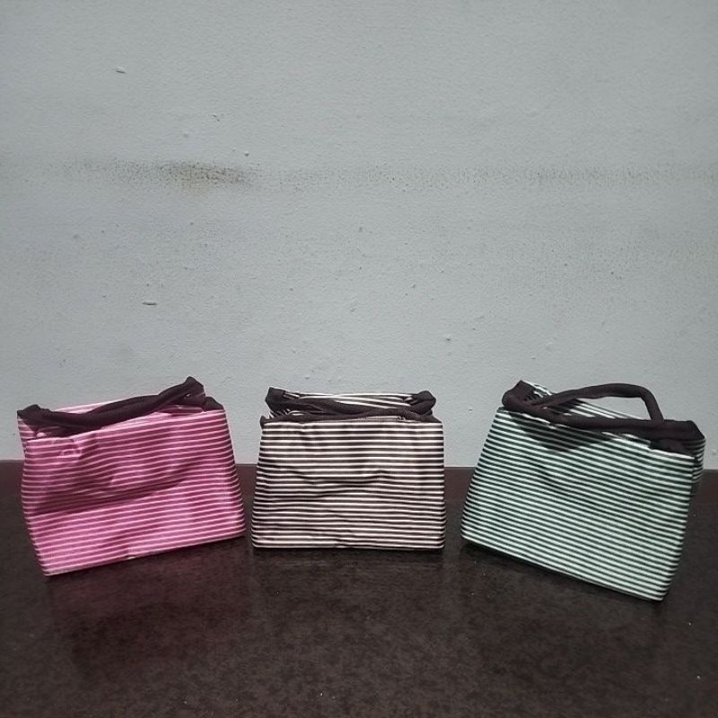 Jual Lunch bag / Tas tempat wadah makanan aluminium foil | Shopee Indonesia