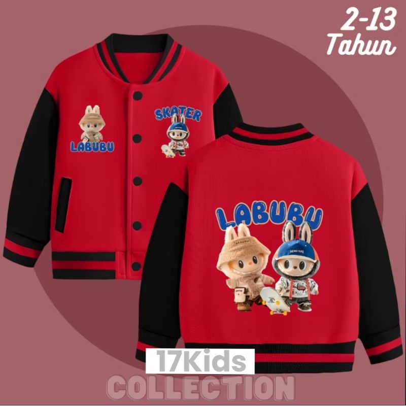 Jual Jaket Anak Perempuan Labubu Fren Dari Usia 2-3-4-5-6-7-8-9-10-11 ...