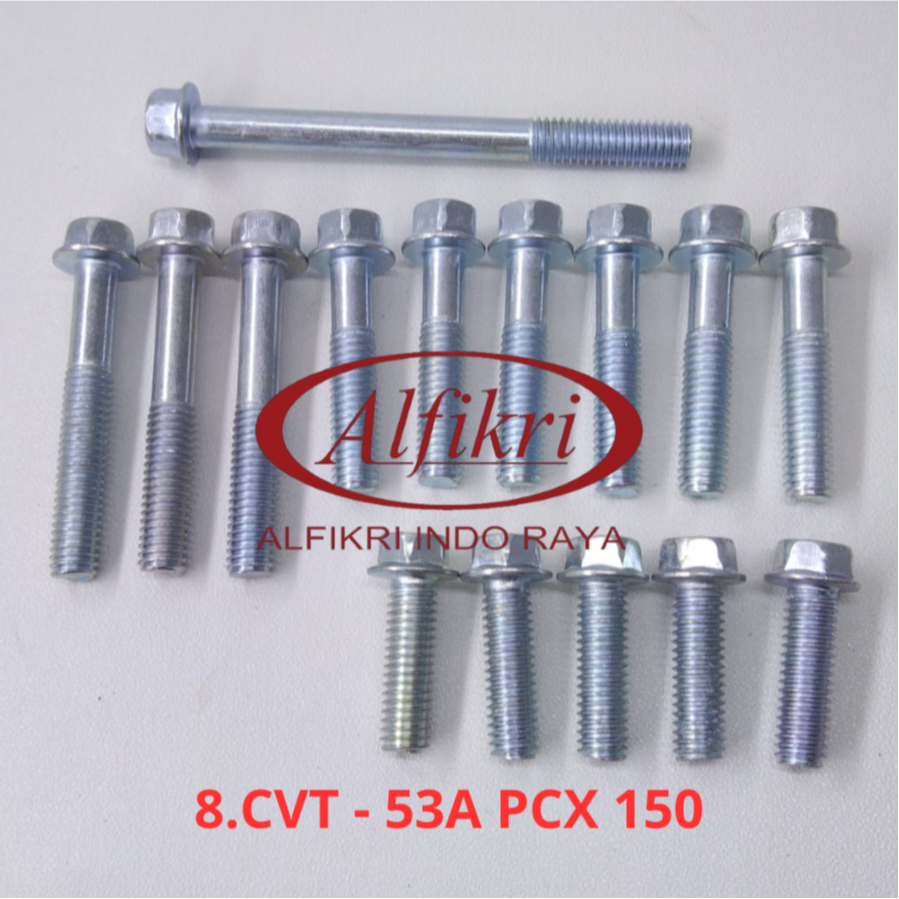 Jual 53A-8 CVT PCX 150 Baut CVT Honda PCX 150 Full Set / Baud CVT Honda ...