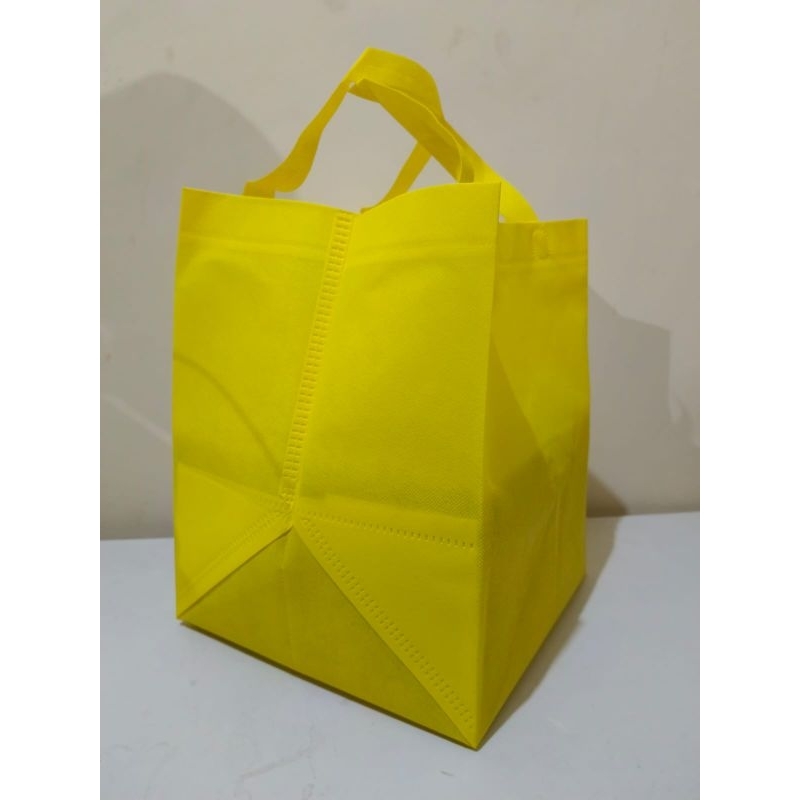 Jual TAS HAJATAN BOX PRESS Ukuran 22 x 22.TAS KOTAK NASI/TAS SPUNBOND ...