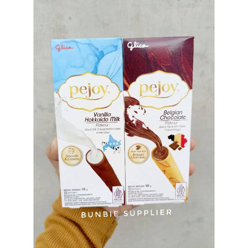 Jual Glico Pejoy Stick Belgian Chocolate 16gr / Pejoy Stik Vanilla Hokkaido Milk 16gr | Shopee ...