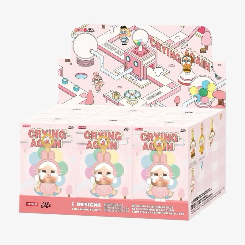 Jual [READY STOCK] CRY BABY CRYING AGAIN SERIES KEYRING POPMART ...