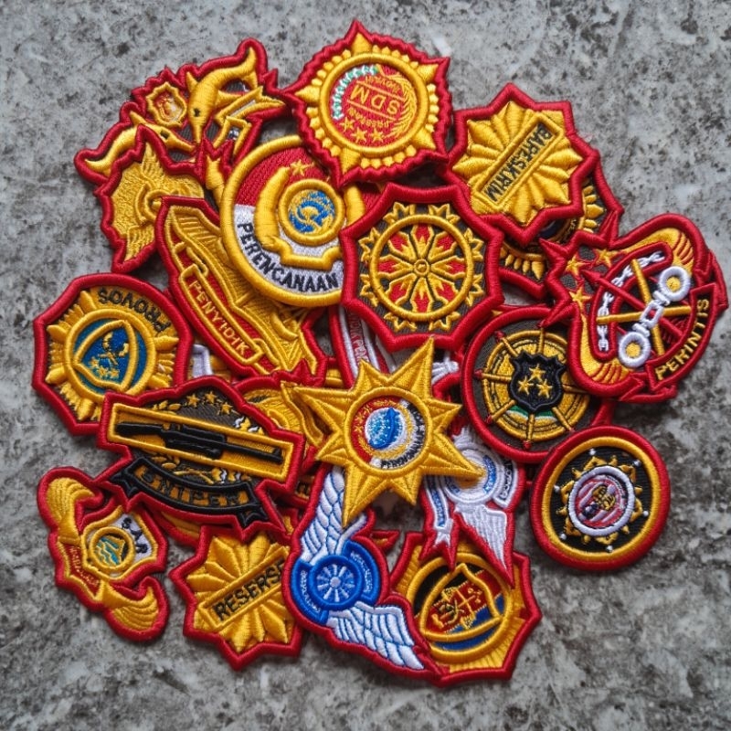 Jual Macam macam wing dan roda polri timbul | Shopee Indonesia