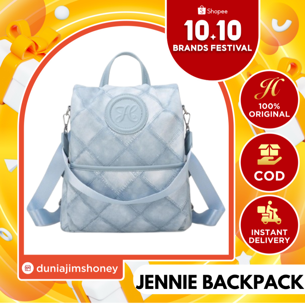 Jual Jims Honey JENNIE BACKPACK Tas Ransel Punggung Kerja Kuliah ...