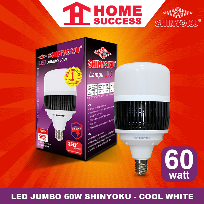 Jual Lampu LED Jumbo 60w Shinyoku | Shopee Indonesia