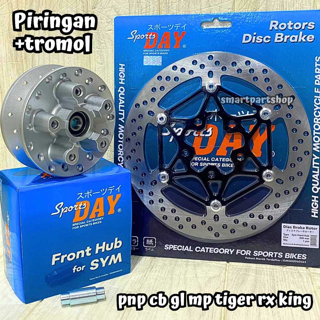 Jual Tromol Sym Day Set Dengan Piringan Pnp As 12 Dan 15 Tromol Sym ...