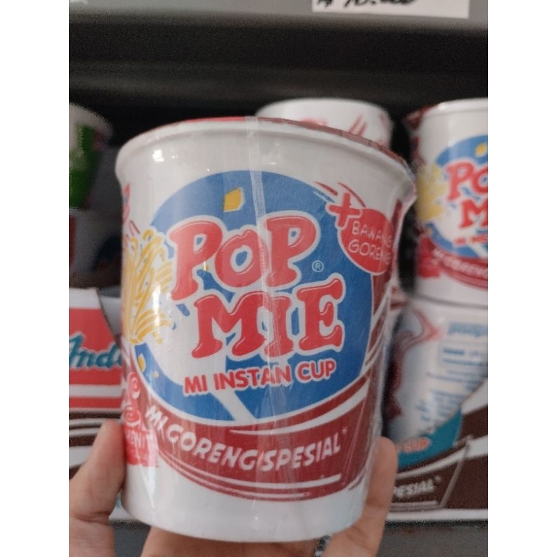 Jual Pop Mie Cup uk 80 gr Mie Goreng Instant | Shopee Indonesia