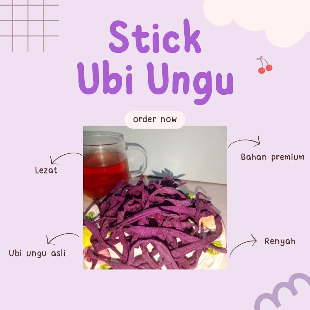 Jual PURPLE CRUNCH - STICK UBI UNGU PREMIUM 100GR-1KG/CEMILAN RENYAH ...