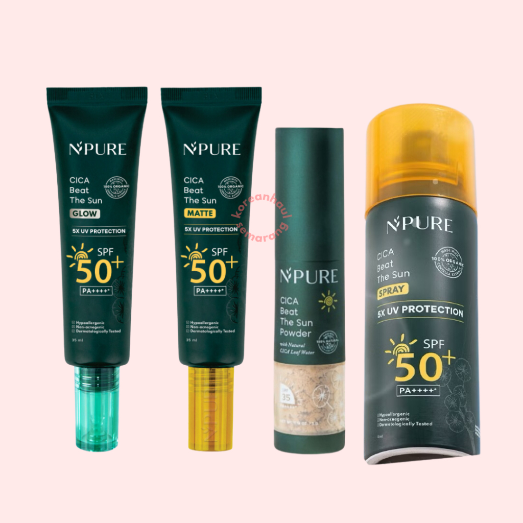 Jual [READY STOCK] Sunscreen Npure Beat The Sun Spf 50+ PA++++ Cream ...