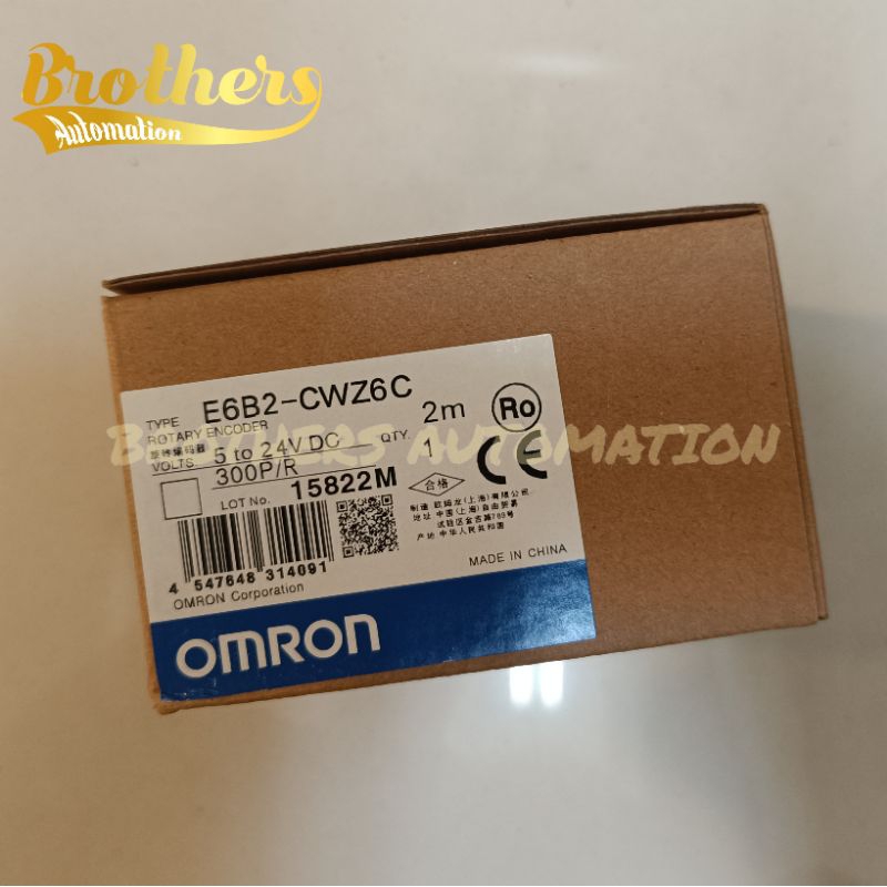 Jual Rotary Encoder E6B2-CWZ6C 300P/R Omron | Shopee Indonesia