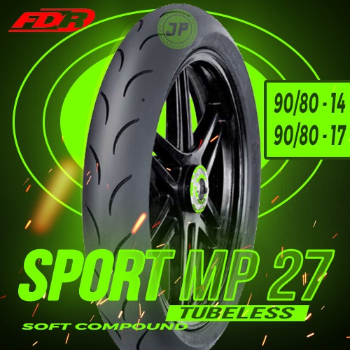Jual BAN LUAR FDR CHAMPION SOFT COMPUND MP 27 RING 14 RING 17 TUBELESS ...