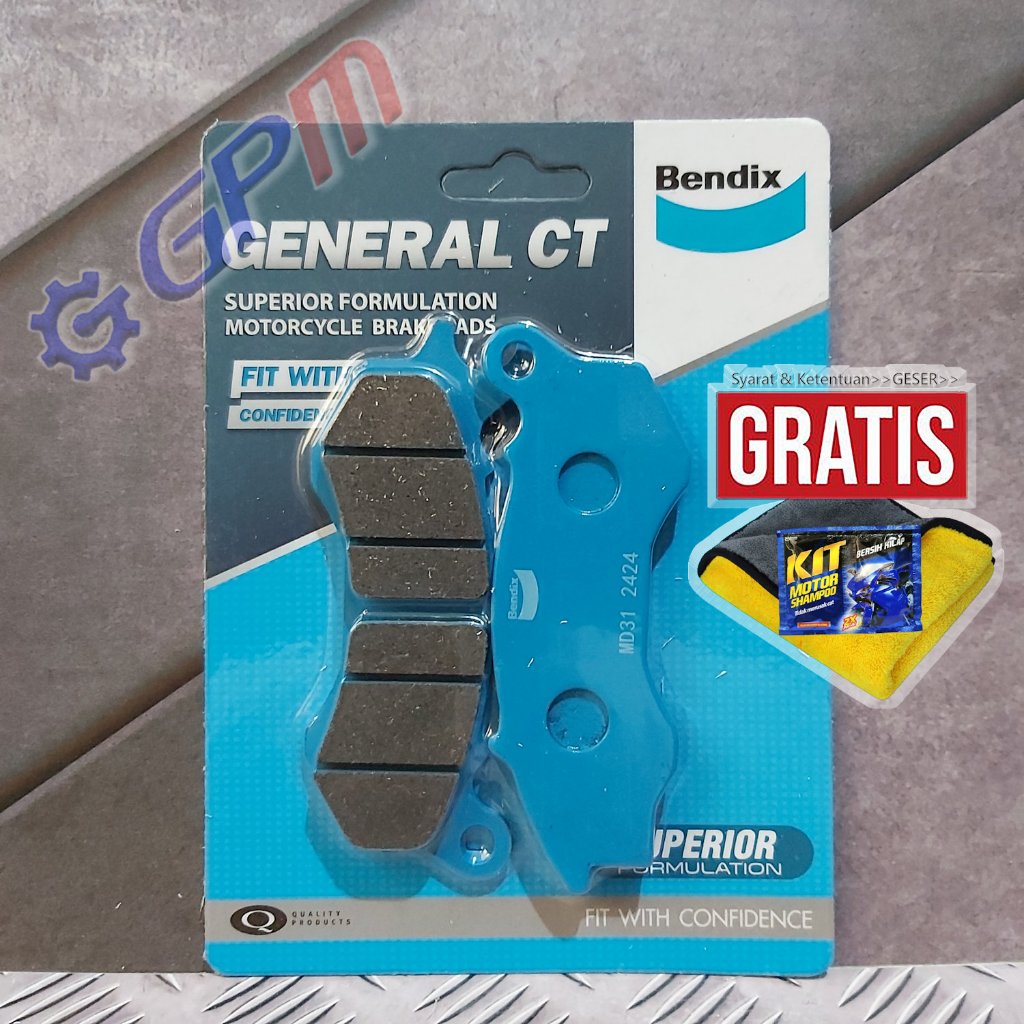 Jual Kampas Rem Bendix MD31 Honda PCX150 PCX125 Kampas rem Depan | Shopee Indonesia
