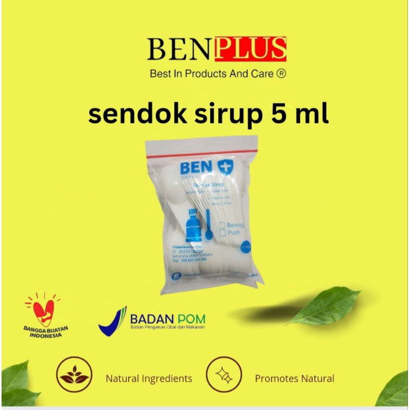 Jual Sendok Obat 5ml 50 pcs | Shopee Indonesia